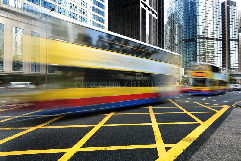 Busy street stock image. Image of fast, abstract, hong - 16910101