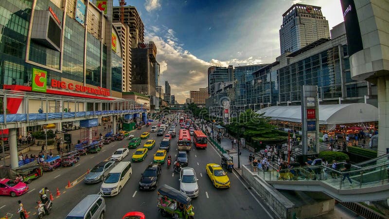 Busy Daytime Traffic Buenos Aires Editorial Photography - Image of taxi ...