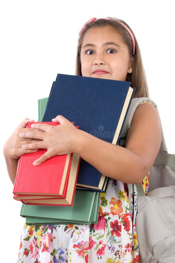 Many Books Piles. Hardback Books on Wooden Table Stock Photo - Image of ...