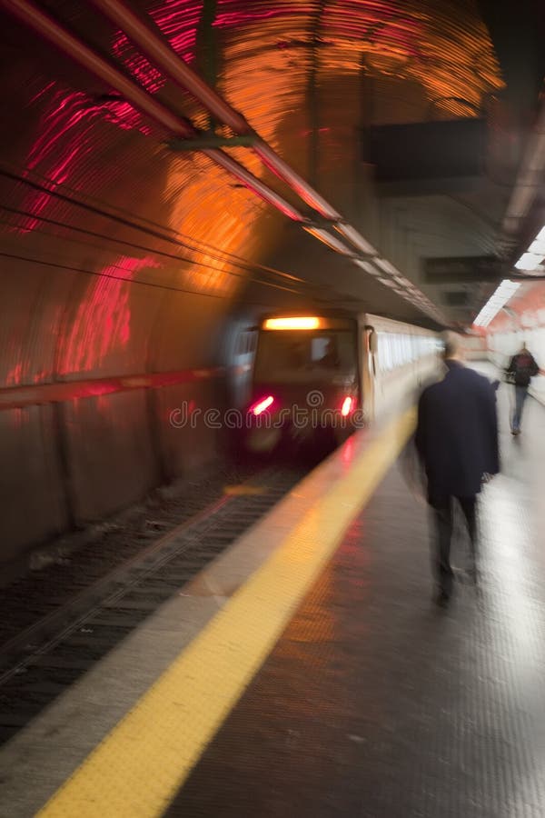 Busy Subway Platform in Rome, Italy Stock Image - Image of public, rush ...