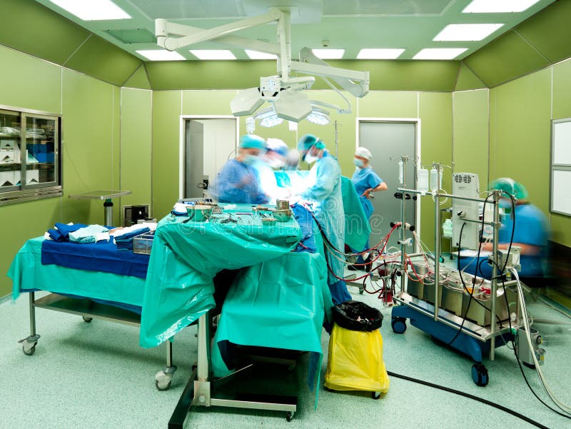 Hospital Busy Surgery Corridor Stock Photo - Image of work, healthcare ...