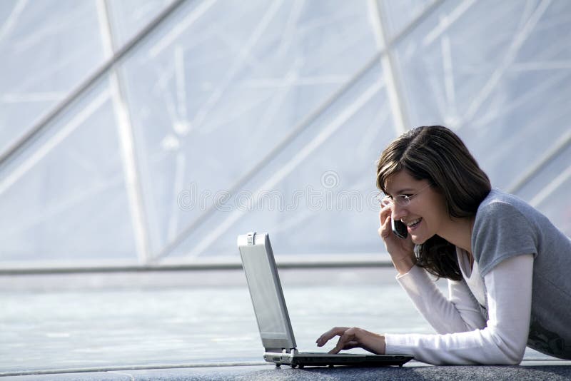Busy woman stock photo. Image of person, modern, secretary - 11346794