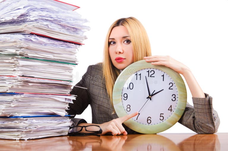 3,959 Woman Busy Clock Stock Photos - Free & Royalty-Free Stock Photos ...