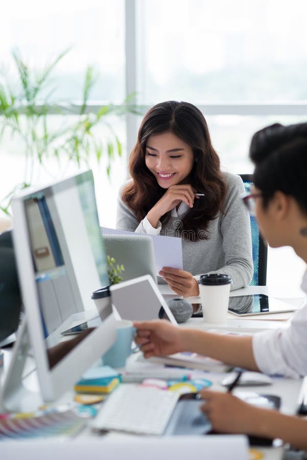 Busy with work stock photo. Image of workplace, women - 61833380