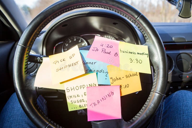 Busy Post it Note stock photo. Image of pressure, notelet - 3979354