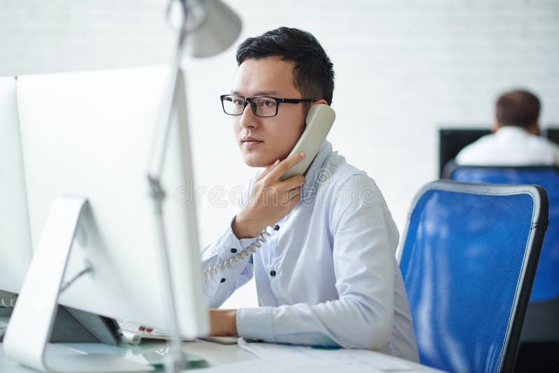 Busy with work stock image. Image of business, exchange - 91836781