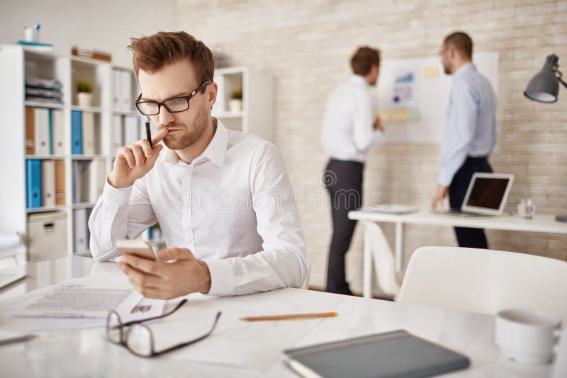 Busy working stock image. Image of young, profession - 56714815