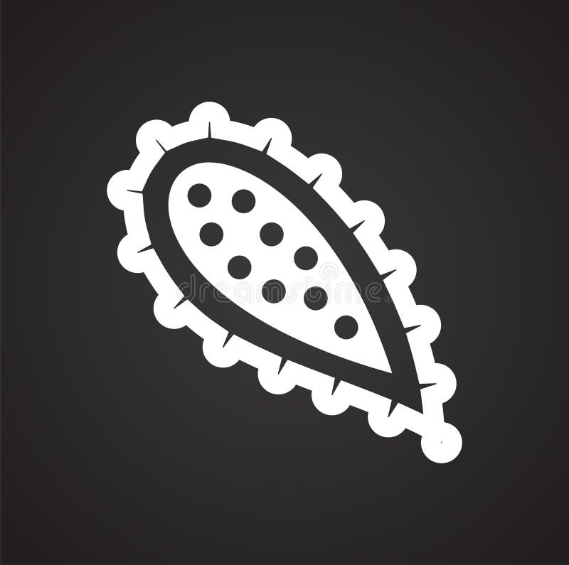 Buta Icon on Black Background for Graphic and Web Design. Simple Vector ...