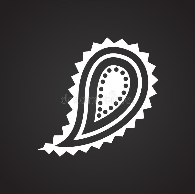 Buta Icon on Black Background for Graphic and Web Design. Simple Vector ...