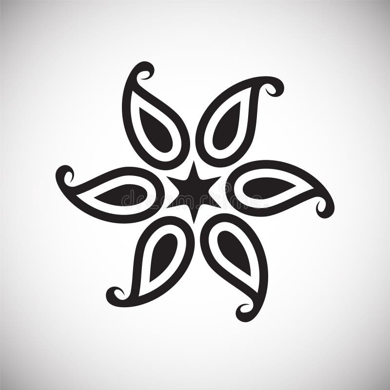 Buta Icon on Black Background for Graphic and Web Design. Simple Vector ...