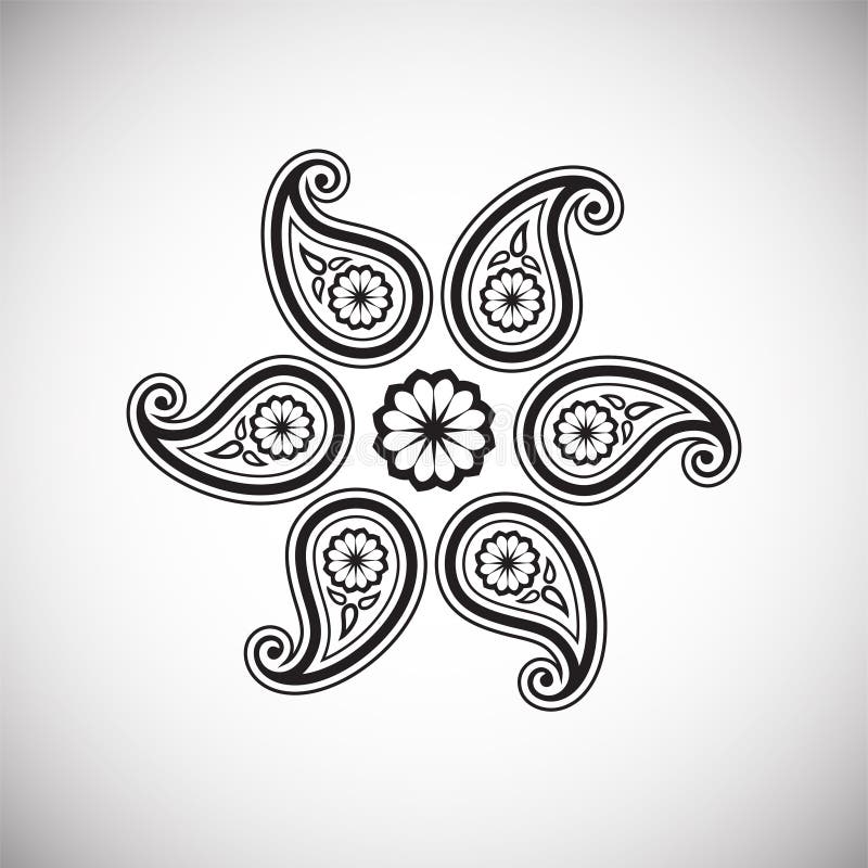 Buta Icon on Black Background for Graphic and Web Design. Simple Vector ...