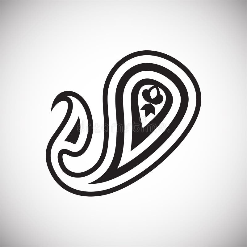 Buta Icon on White Background for Graphic and Web Design. Simple Vector ...