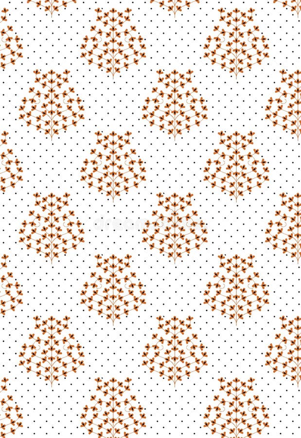 BUTA PATTERN DESIGN ALLOVER BACKGROUND FOR PRINT Stock Illustration ...