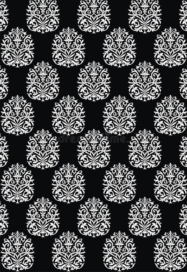 BUTA PATTERN DESIGN ALLOVER BACKGROUND for PRINT Stock Illustration ...