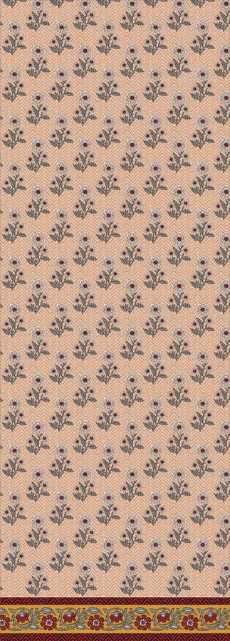 BUTA PATTERN DESIGN BACKGROUND for PRINT Stock Illustration ...