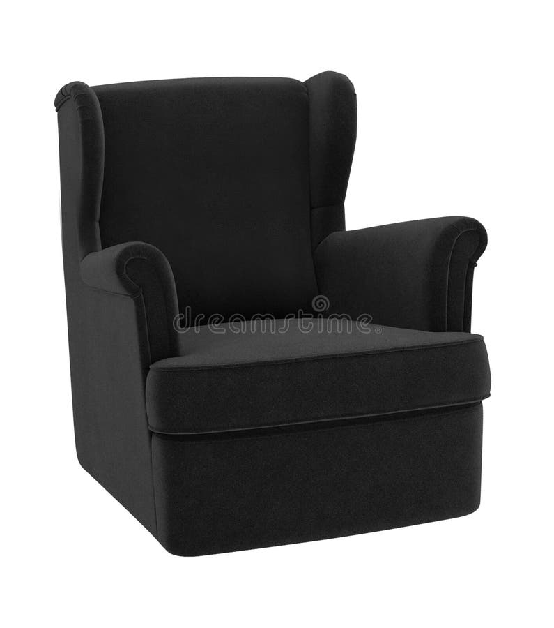 Butaca aislada en blanco foto de archivo. Imagen de butaca - 129636076