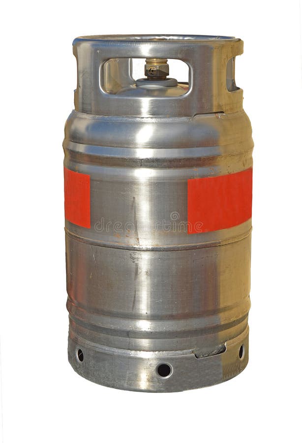 Butane Gas Cylinder - Gas Bottle Isolated on White Background Stock ...