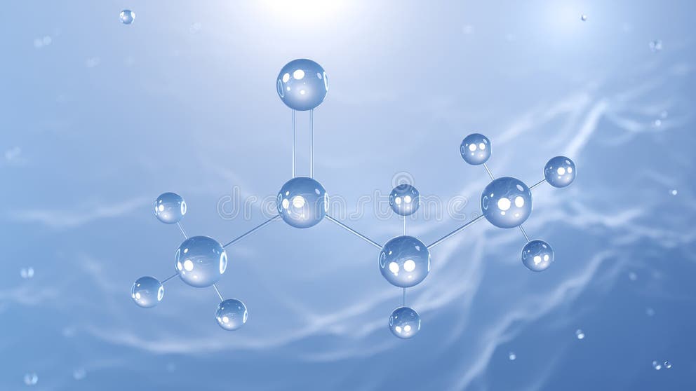 Butanone Molecular Structure, 3d Model Molecule, Methyl Ethyl Ketone ... Butanone Molecular Structure, 3d Model Molecule, Methyl Ethyl Ketone ...