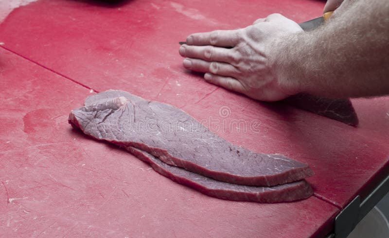Butcher chef stock photo. Image of ingredients, cool - 34643858