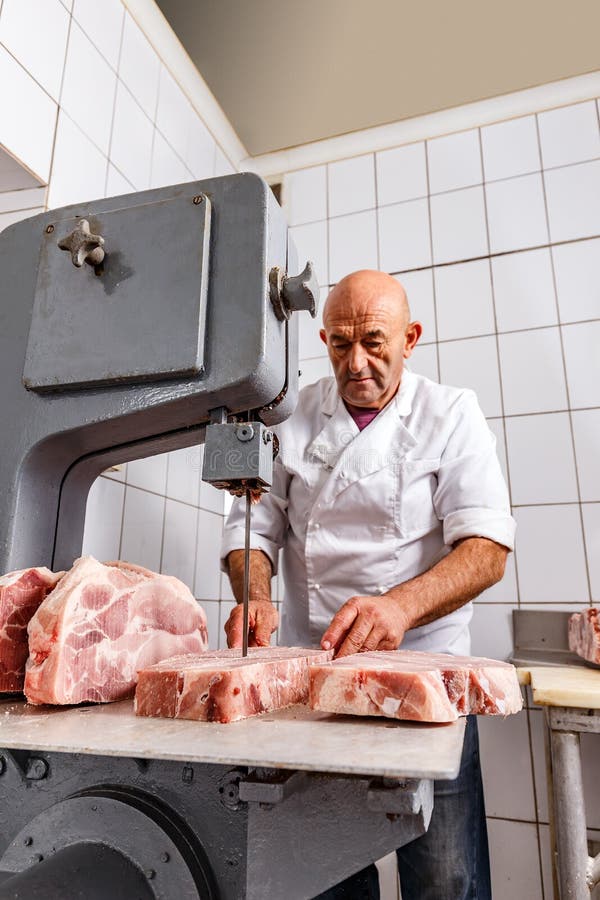Butcher work`s concept stock image. Image of meal, factory - 133991159