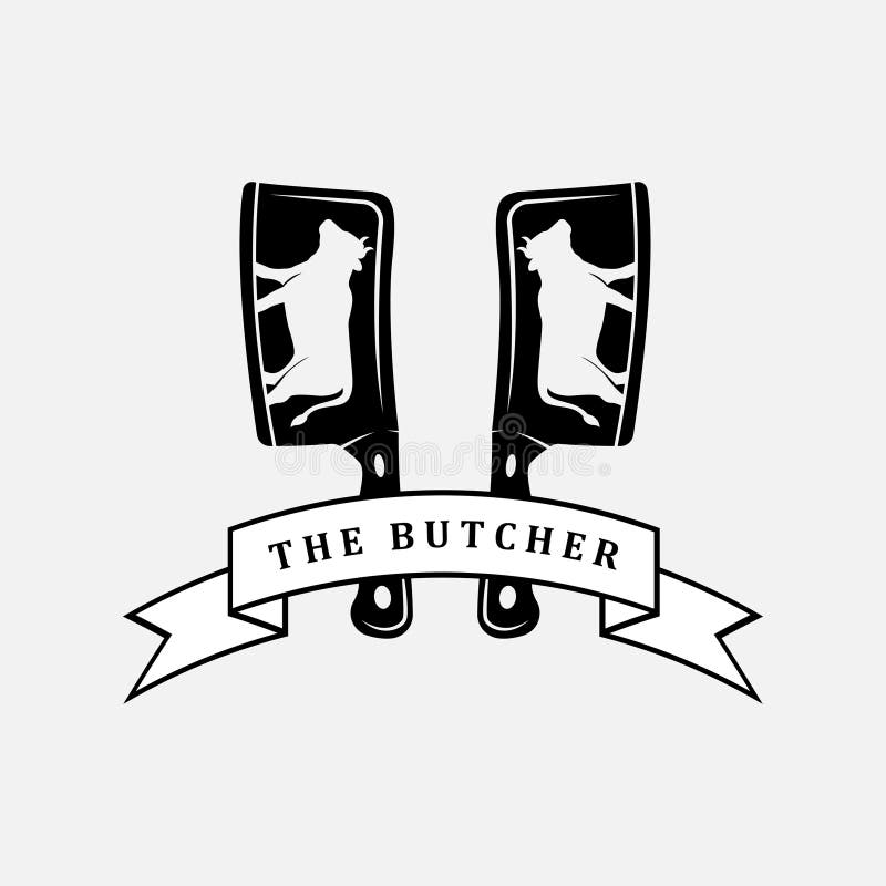 Butcher Logo Icon for Food and Livestock Logo for Kebab Shops Design ...
