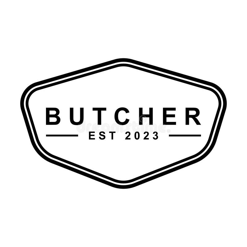 Butcher logo vector stock vector. Illustration of vector - 277469659