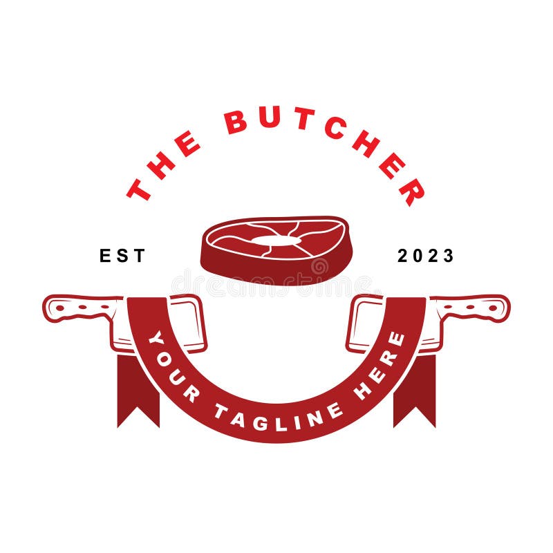 Butcher logo vector stock vector. Illustration of sticker - 277469613