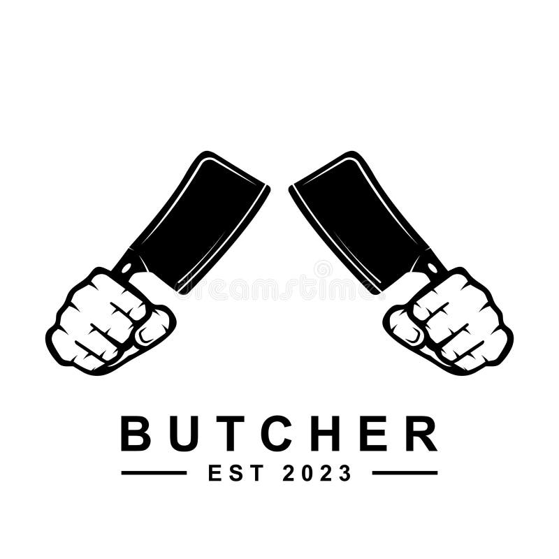 Butcher logo vector stock vector. Illustration of cutter - 277469639