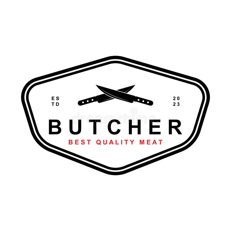 Butcher logo vector stock vector. Illustration of sticker - 277469661