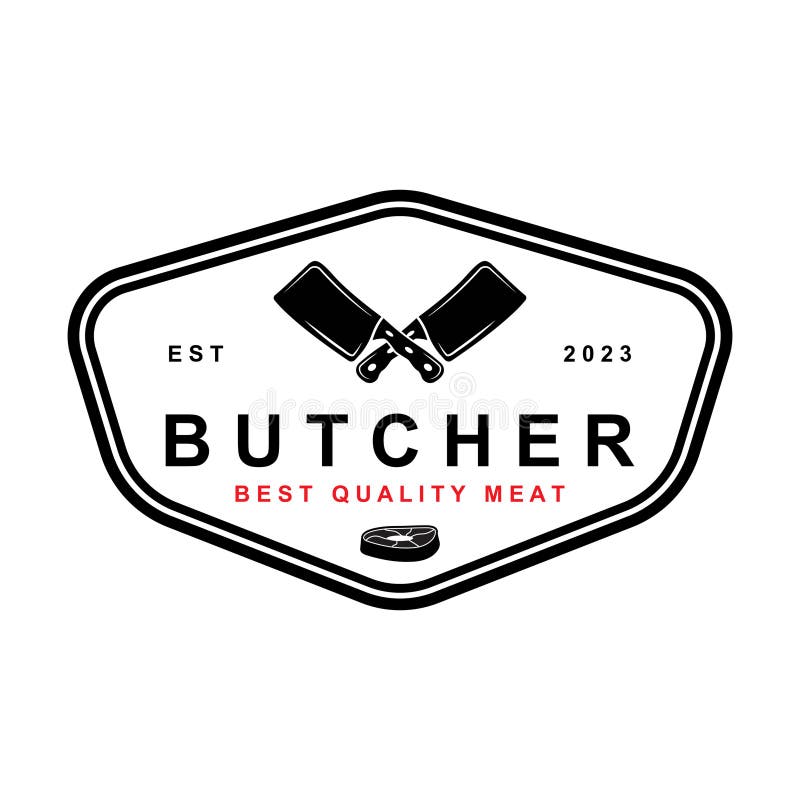 Butcher logo vector stock vector. Illustration of grilled - 277469666
