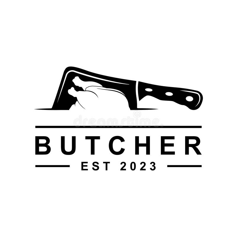 Butcher logo vector stock vector. Illustration of grunge - 277469698