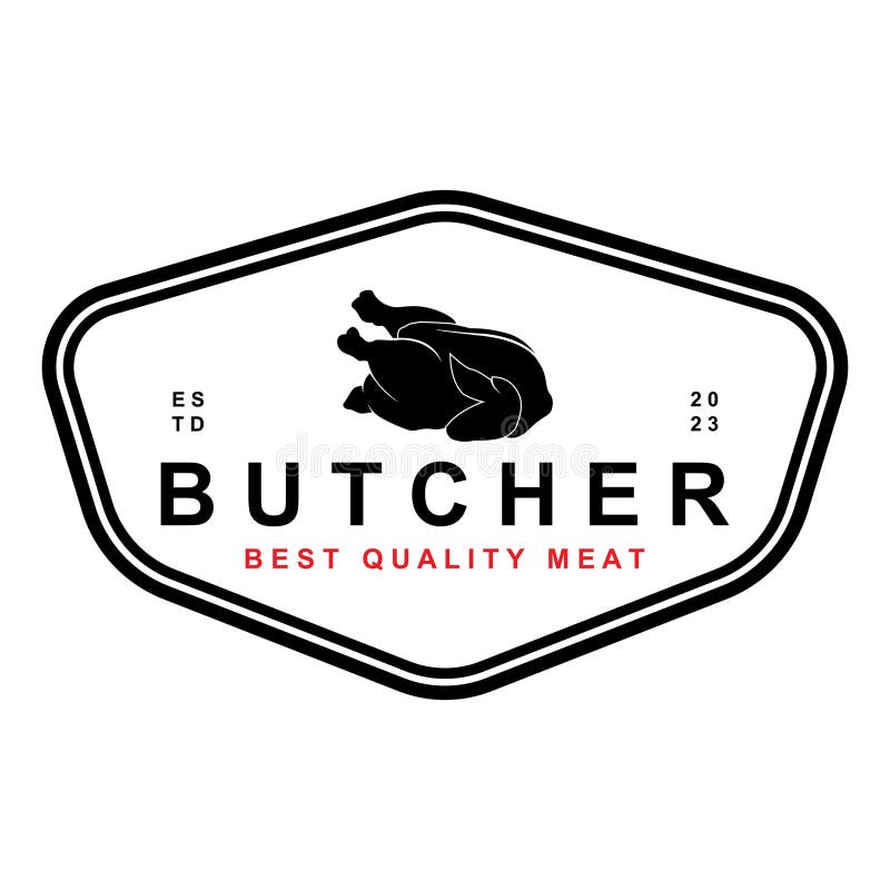 Butcher Logo Design, Knife Cutting Tool Vector Template, Product Brand ...