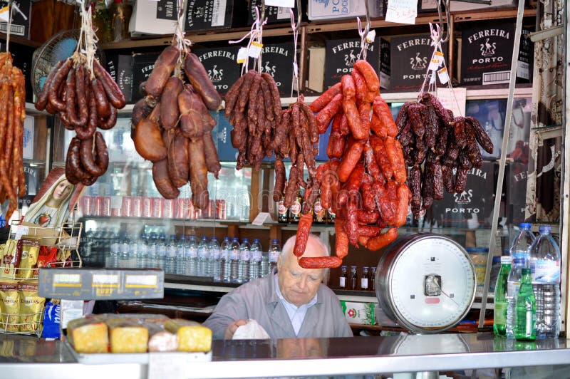 Butcher on a market editorial image. Image of meal, pork - 28468765