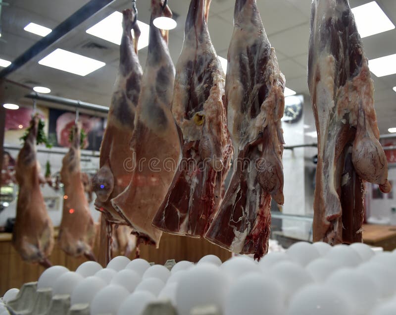 Butcher s shop stock image. Image of meat, food, shop - 69910511