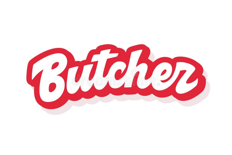Butcher Letter Stock Illustrations – 479 Butcher Letter Stock ...