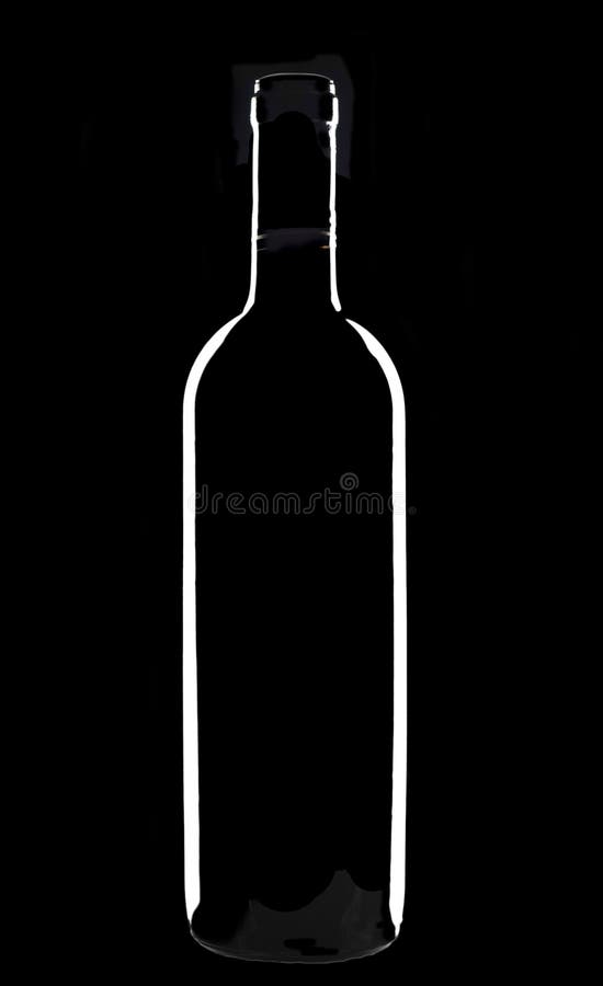 Tła Czarny Butelek Elegancki Trzy Wino Zdjęcie Stock - Obraz złożonej z ...