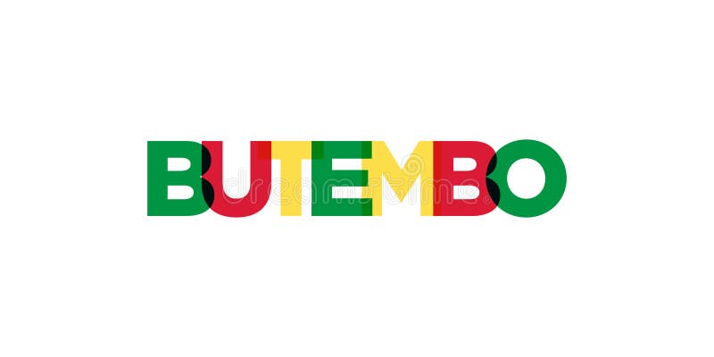 Butembo in the Congo Emblem. the Design Features a Geometric Style ...