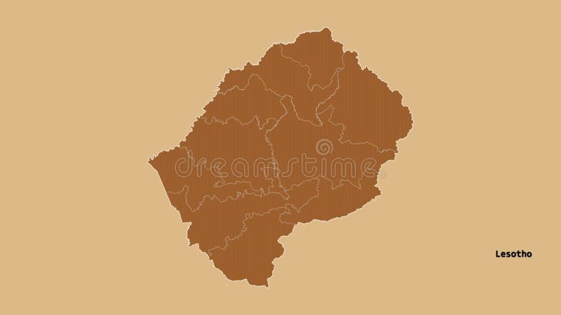 Butha-Buthe Location. Lesotho. Satellite Map Stock Video - Video of ...