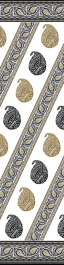 BUTI PATTERN DESIGN ALLOVER BACKGROUND for PRINT Stock Illustration ...