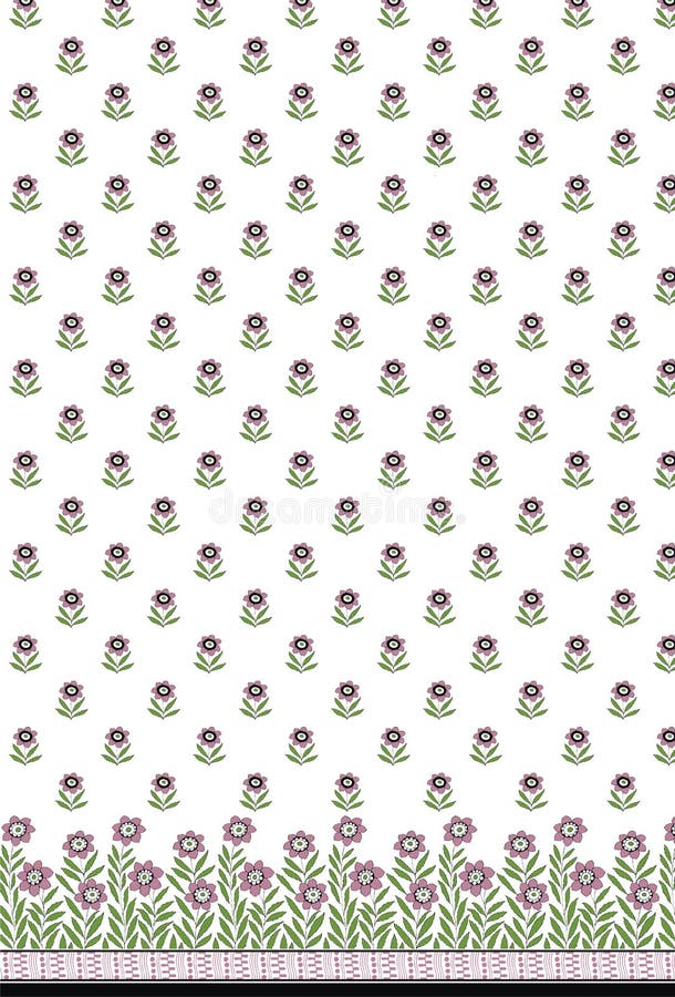 BUTI PATTERN DESIGN BACKGROUND for PRINT Stock Illustration ...