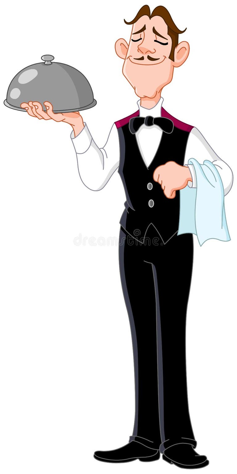 Cartoon Butler Stock Illustrations – 1,500 Cartoon Butler Stock ...