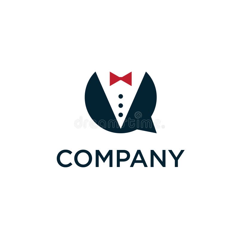 Elegant Butler Logo stock illustration. Illustration of business ...