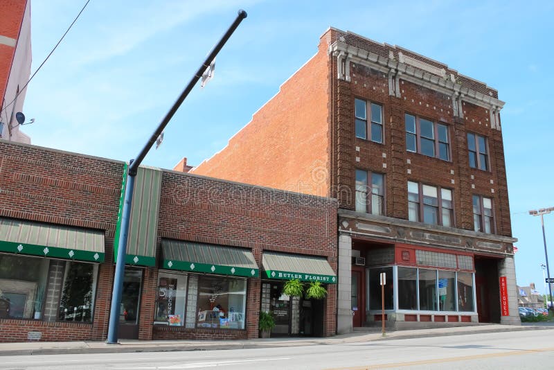Butler Pennsylvania Building Editorial Stock Image - Image of ...