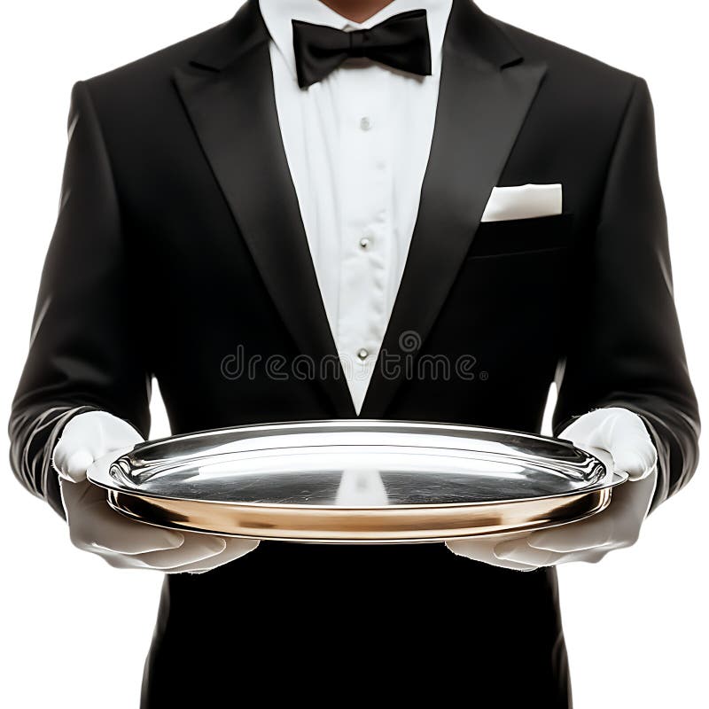 Butler Service Professional Discreet Luxurious on Transparent ...