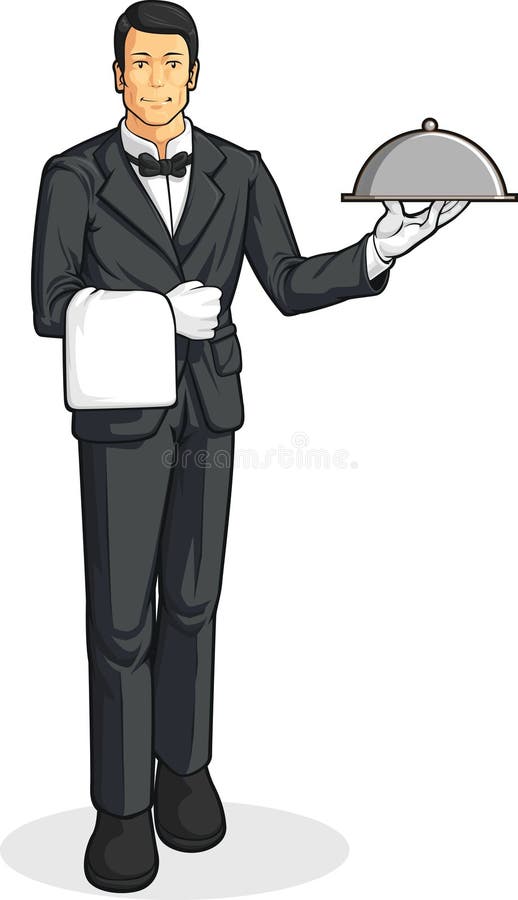 Butler Cartoon Stock Illustrations – 1,513 Butler Cartoon Stock ...