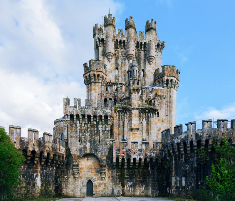 Butron castle, Spain stock photo. Image of butron, landmark - 31743012