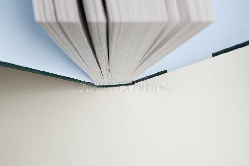 Book, Book Spread with Pages on a Light Background Stock Photo - Image ...