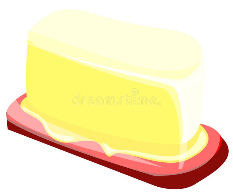 Cartoon Butter Block Stock Illustrations – 375 Cartoon Butter Block ...