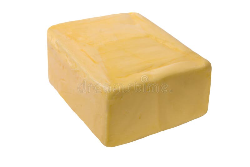 Butter stock image. Image of margarine, clipping, white - 6251513