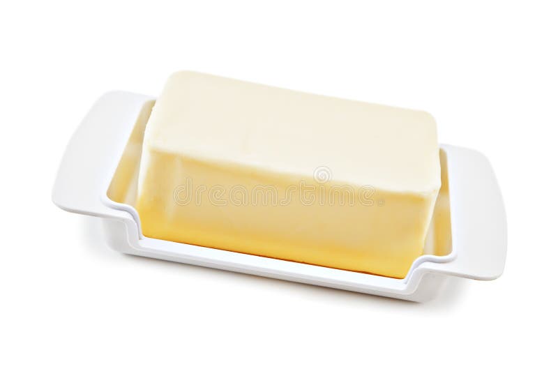 Stick of Butter with Measurement Markings Stock Photo - Image of ...